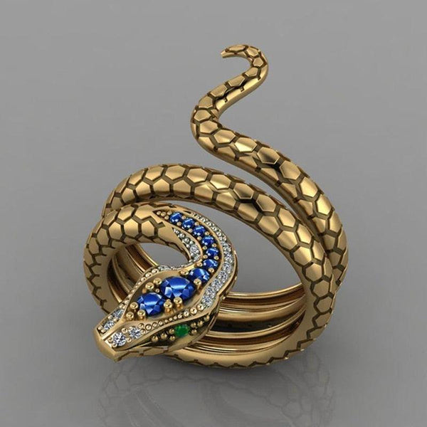 Golden Python Ring – Jewelry Jeannie